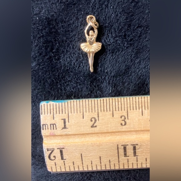 Jewelry | Vintage Gold Ballerina Charm Pendant | Poshmark